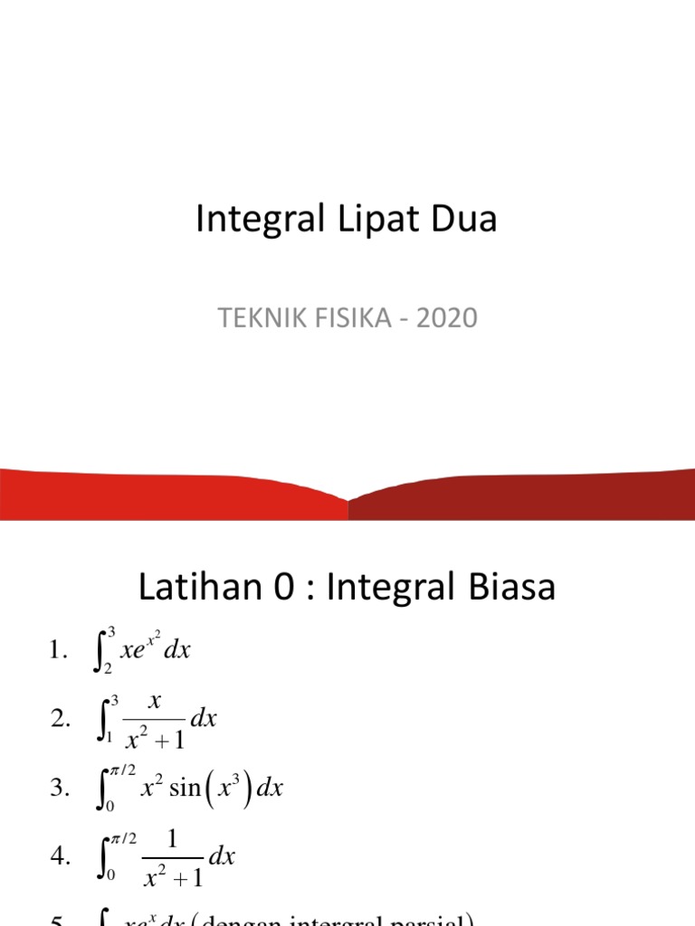 Integral Lipat 2 Dan Lipat 3 | PDF