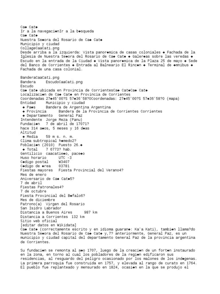 Caa Cati | PDF | Viajes y turismo