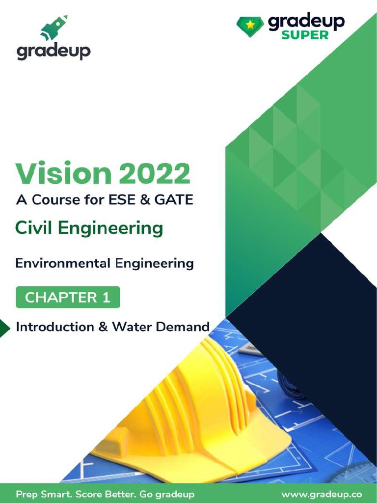 Chapter 1 Introduction Water Demand 71 | PDF | Water | Water Supply