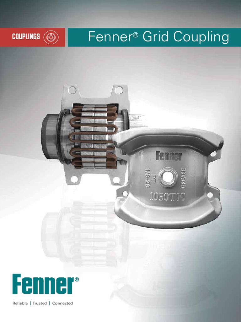 Fenner Grid Coupling T10 | PDF | Mechanical Engineering | Manufactured ...