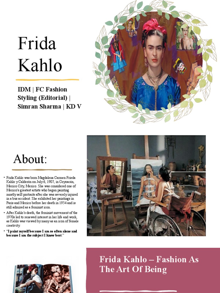 Frida Kahlo Assignment I | PDF | Blouse | Clothing