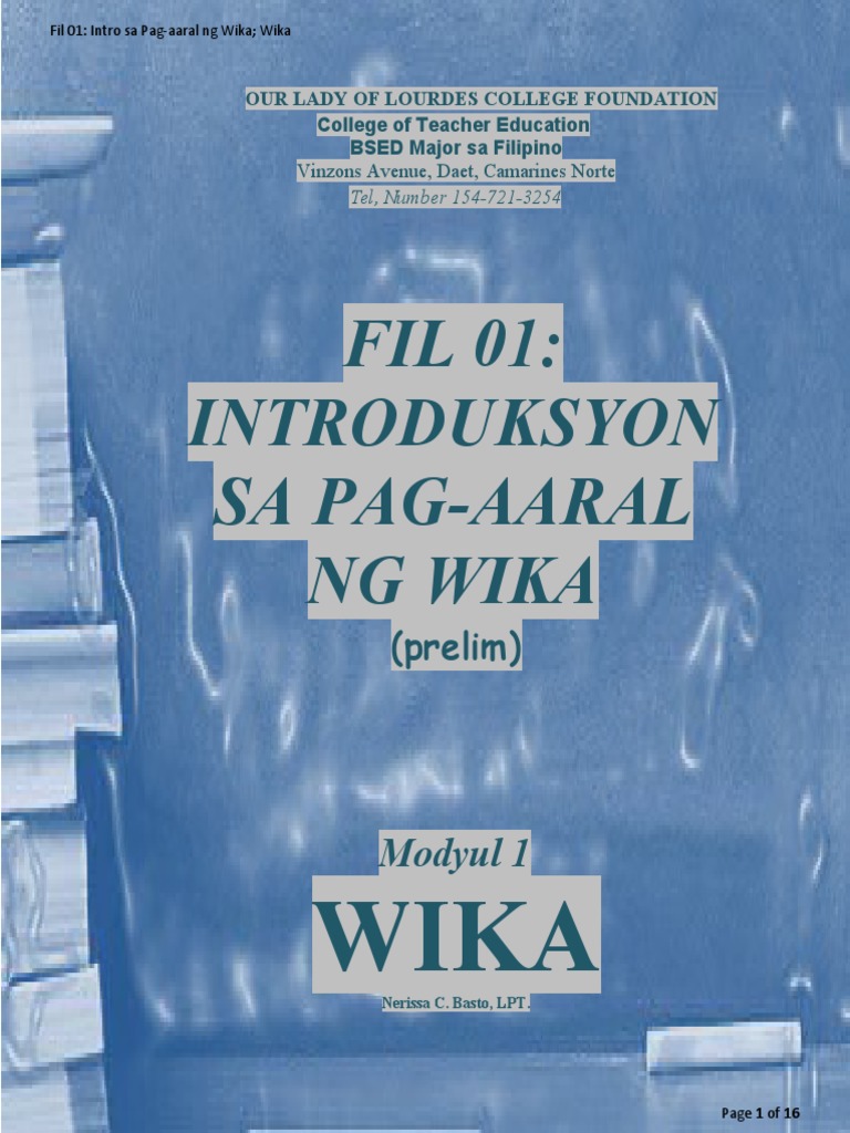 Module1 (Intro) | PDF