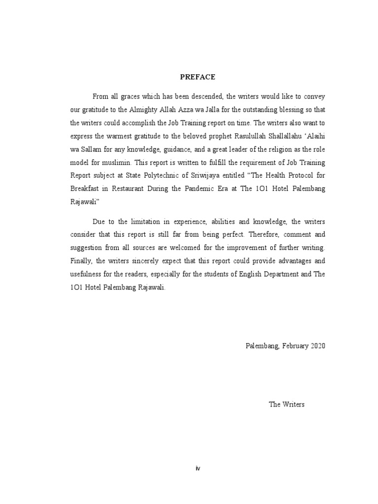 Acknowledgement Preface Pdf