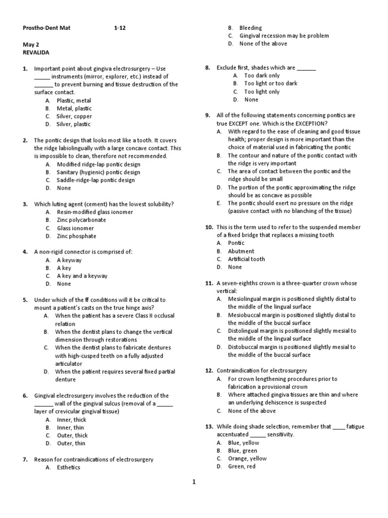 2 Prostho To Print | PDF | Dentures | Dental Material