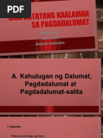 DAlumat Kahulugan at Kahalagahan | PDF