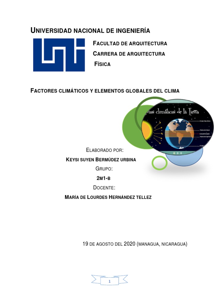 Climas y Microclimas... | PDF | Clima | Zona tropical
