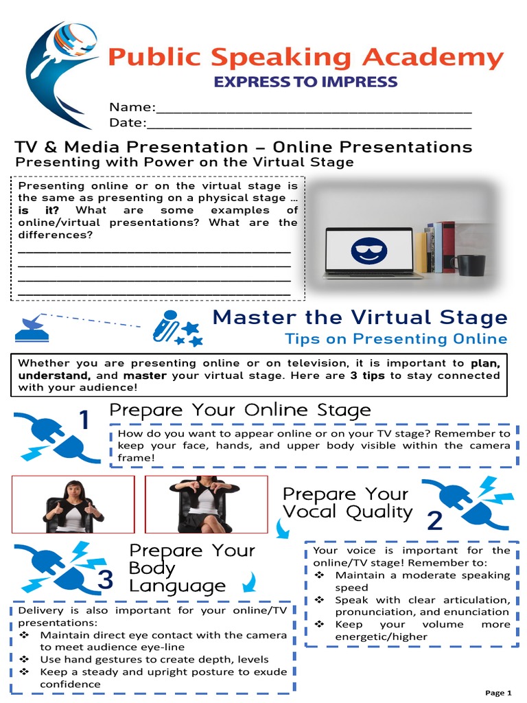 11 - TV and Radio Presentation - Class 1 (7 Nov) | PDF | News | Speech