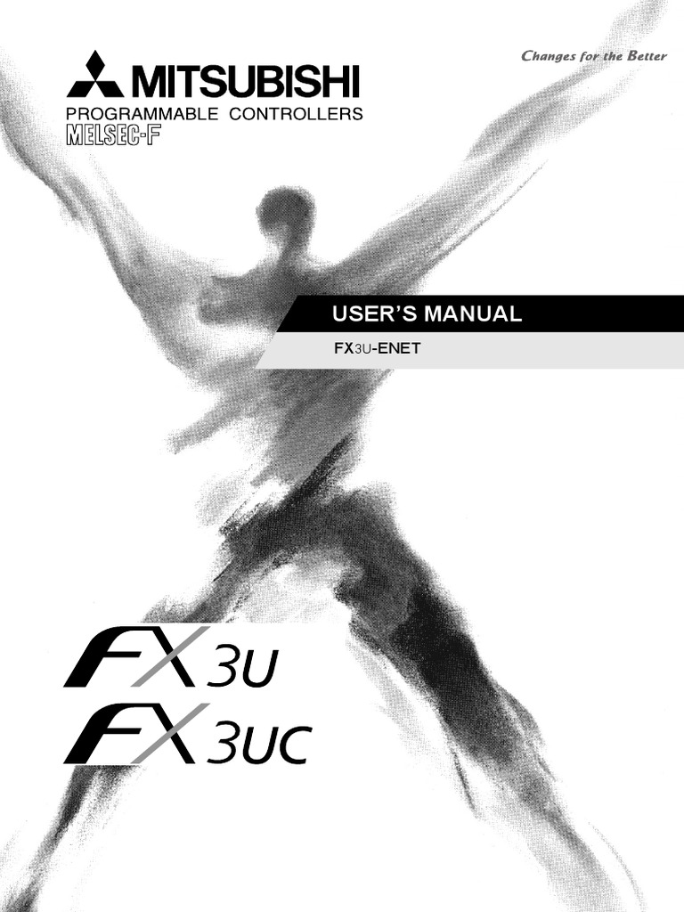 Mitsubishi PLC FX3U - ENET - User - Manual | PDF | Programmable Logic ...