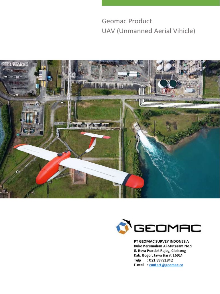 Geomac Product UAV (Unmanned Aerial Vihicle) : PT Geomac Survey ...