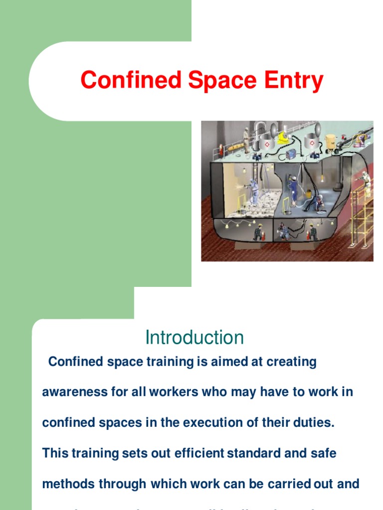 Confined Space Entry Safety Guidelines | PDF | Atmospheric Entry | Safety