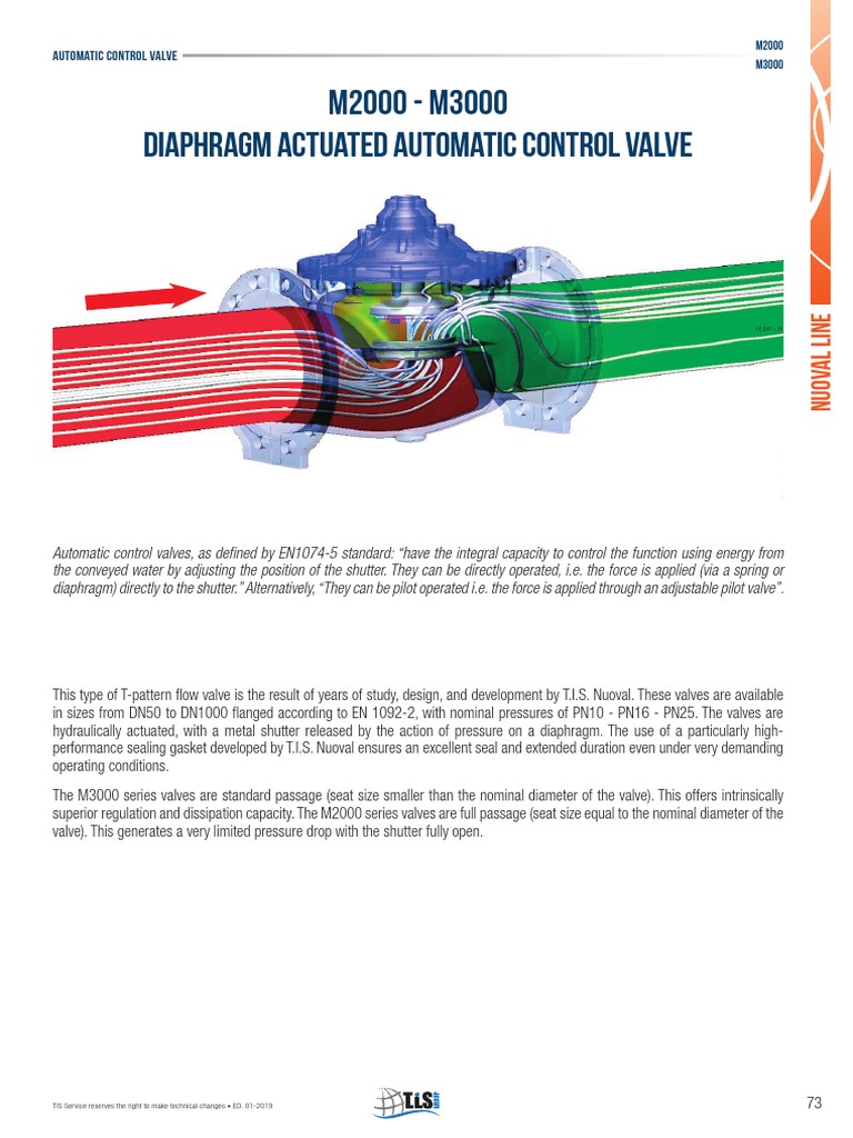 (Ed01-2019) M2000-M3000 Main Valve | PDF | Valve | Building Materials