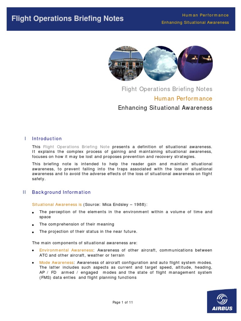 Enhancing Situational Awareness | PDF | Situation Awareness | Awareness