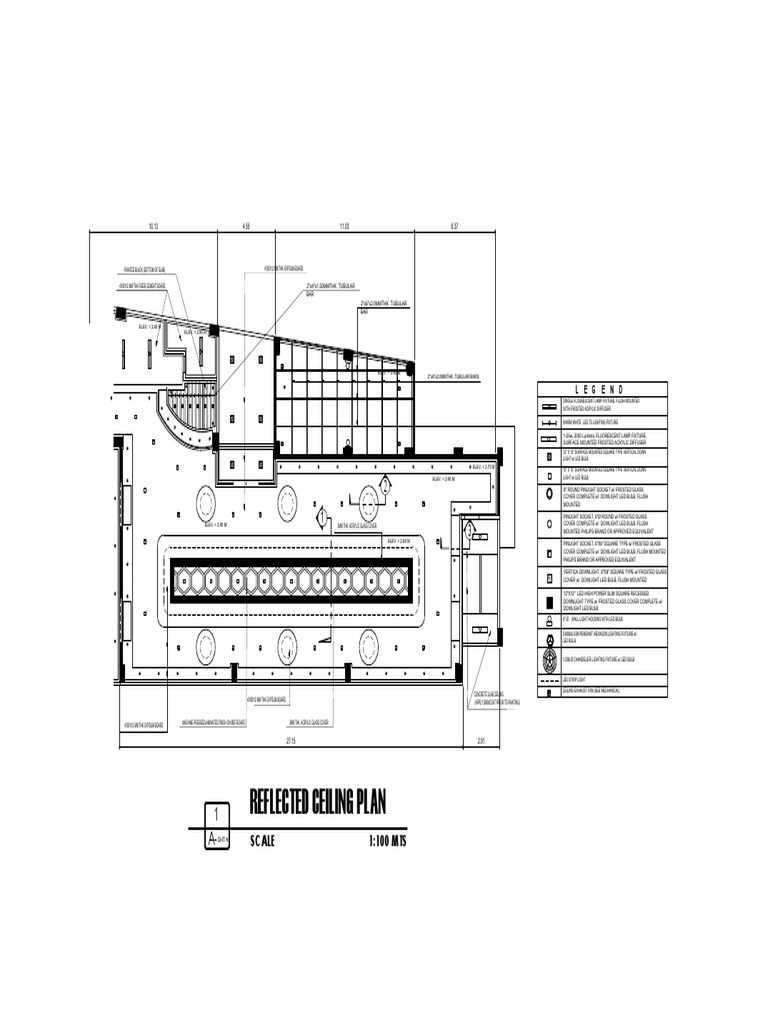 RCP Sample Drawing | PDF | Lighting | Incandescent Light Bulb