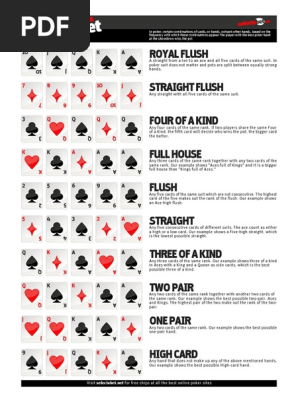 Ultimate Poker Cheat Sheet 2023 (Free Download) BlackRain79, 54% OFF