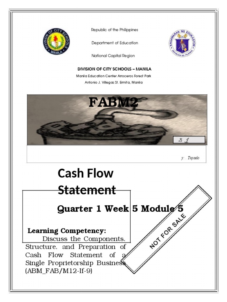 Fabm2: Quarter 1 Week 5 Module 5 | PDF | Expense | Receipt