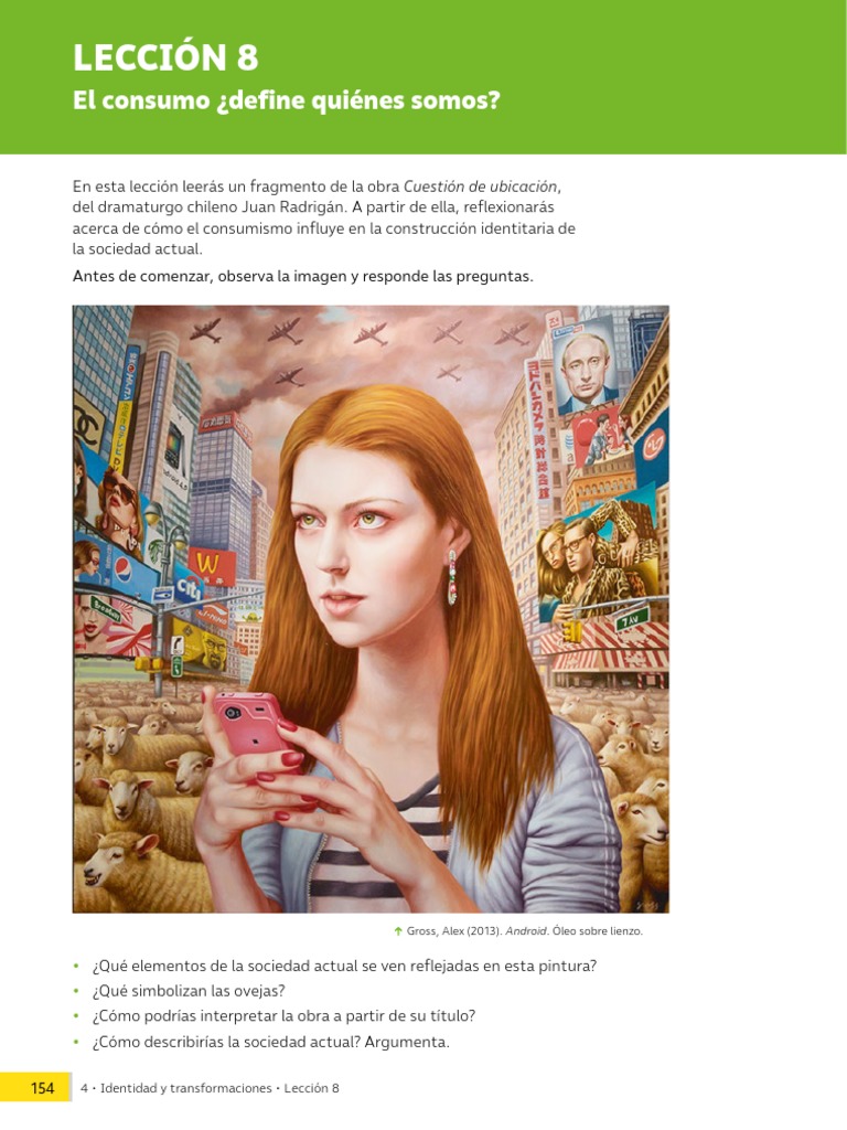 Lección 8: El Consumo ¿Define Quiénes Somos? | PDF