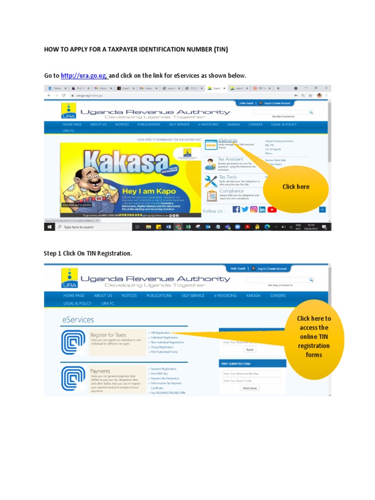 WebForm - TIN Application | PDF | Identity Document | Cyberspace