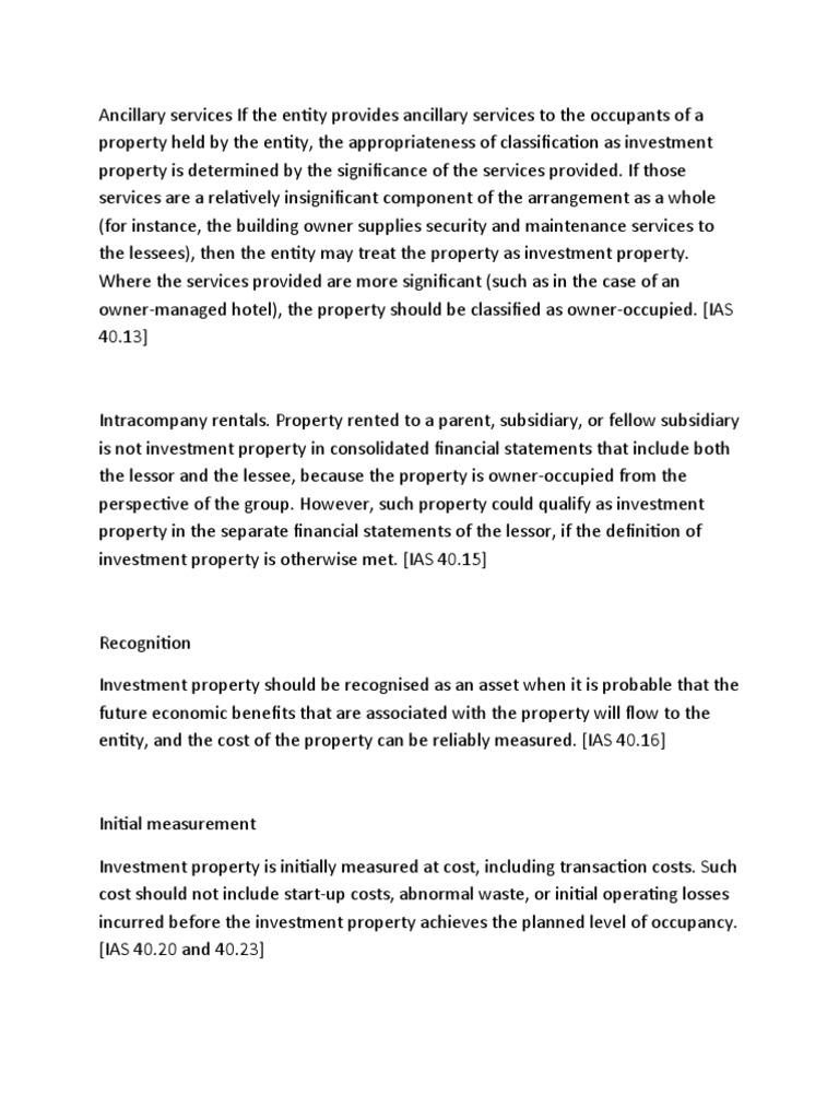 Ancillary Services If The Entity Provides Ancillary Services To The ...