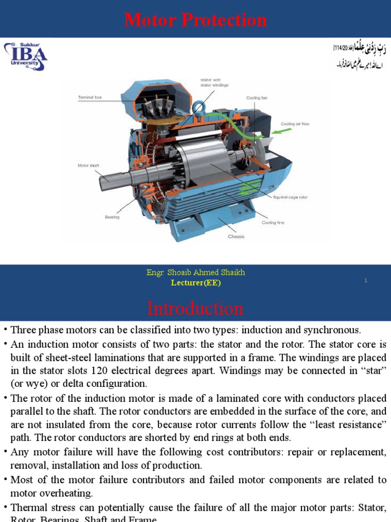 Engr. Shoaib Ahmed Shaikh: Lecturer (EE) | PDF | Electric Motor | Power ...