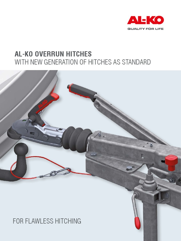 Al-Ko Overrun Hitches - Catálogo | PDF | Trailer (Vehicle) | Brake