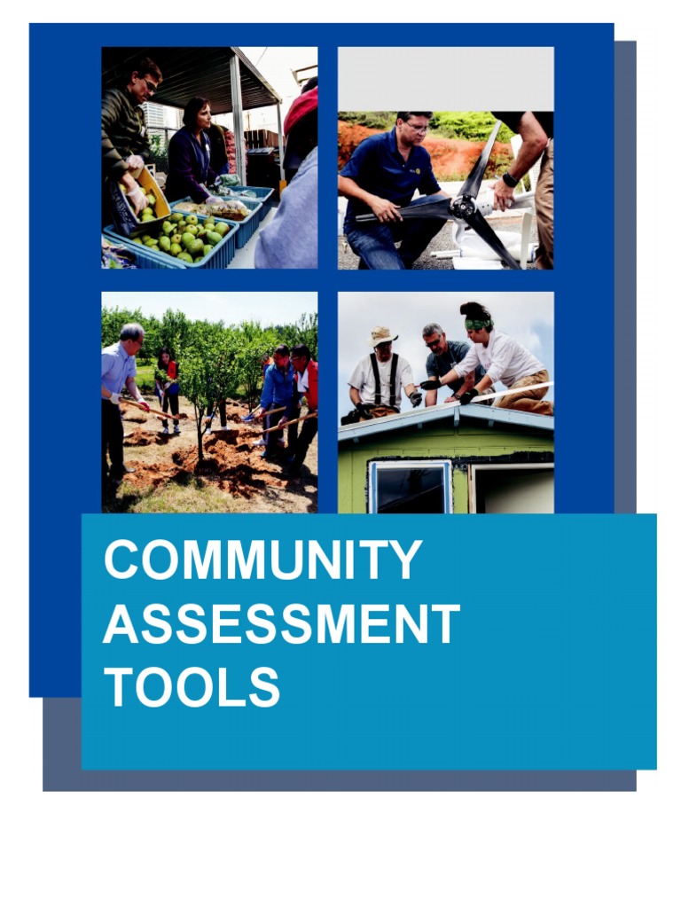 Community Assessment Tools en | PDF | Survey Methodology | Focus Group