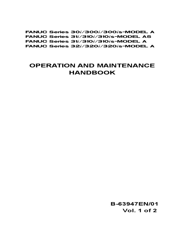 S30i - S31i - S32i Handbook B63947 En01 - v1 | PDF | High Voltage ...