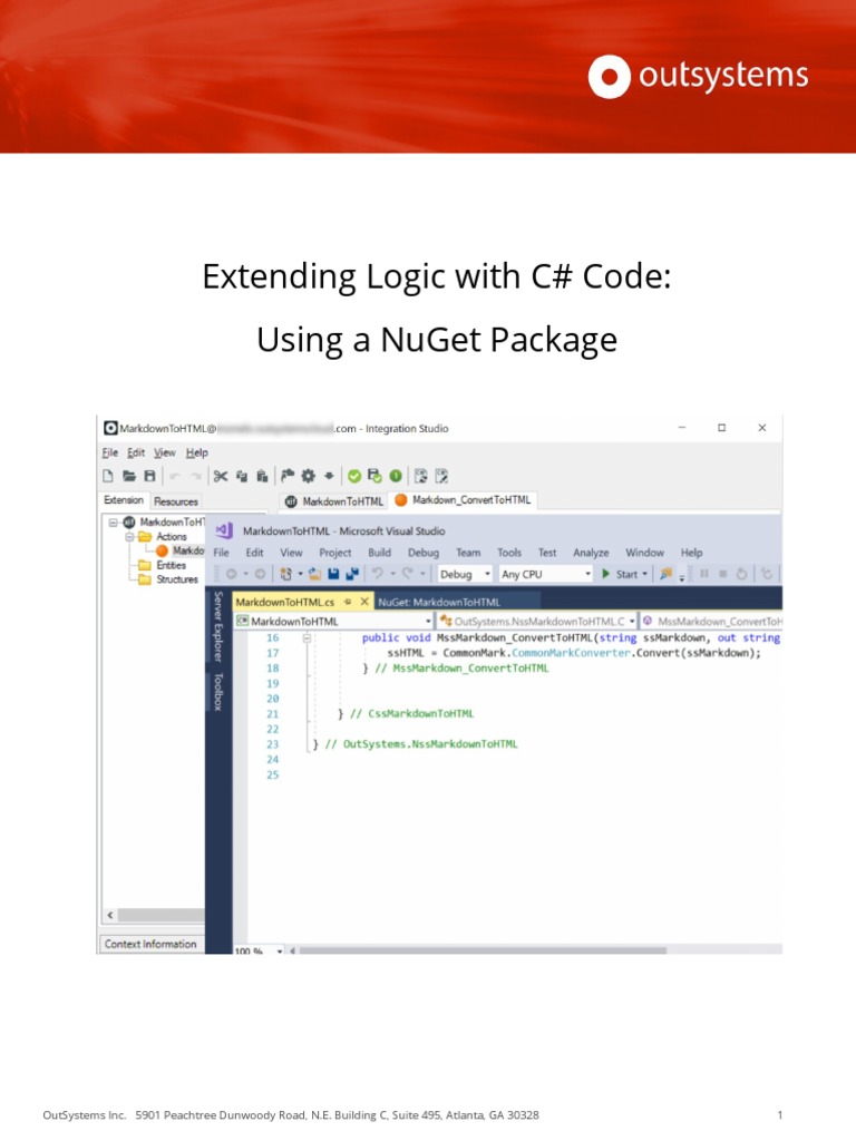 Implementing a Markdown to HTML Conversion Action Using a NuGet Package ...