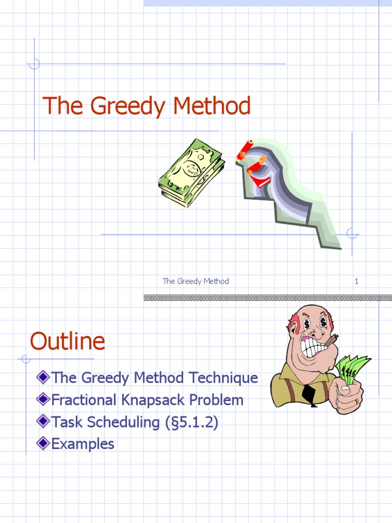 Greedy Method | PDF | Mathematical Optimization | Algorithms