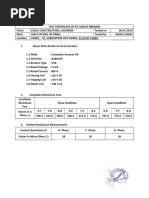 Power Cable Schedule Format | PDF | Energy Technology | Machines