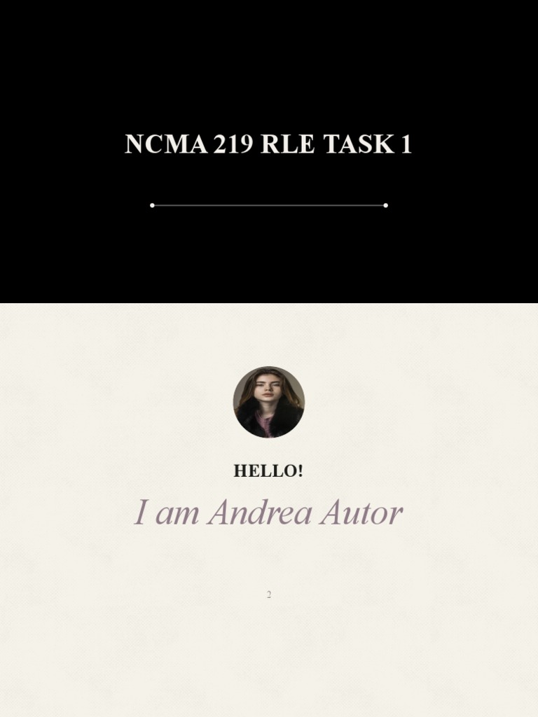 Ncma 219 Rle Task 1 | PDF | Hypertension | Edema