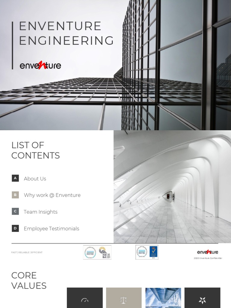 An Overview of Enventure Engineering: Core Values, Services, Leadership ...