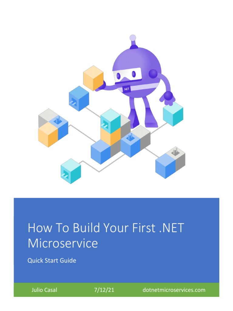 How To Build Your First Dot Net Microservice Pdf C Sharp Programming Language Mongo Db
