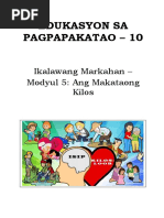 Q2 EsP 10 - Module 5 | PDF