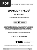 Movento 240 SC Product Label | PDF | Cabbage | Insecticide