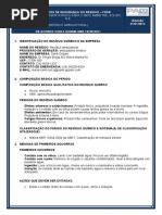 Modelo para Construção de FDSR | PDF | Desperdício | Natureza