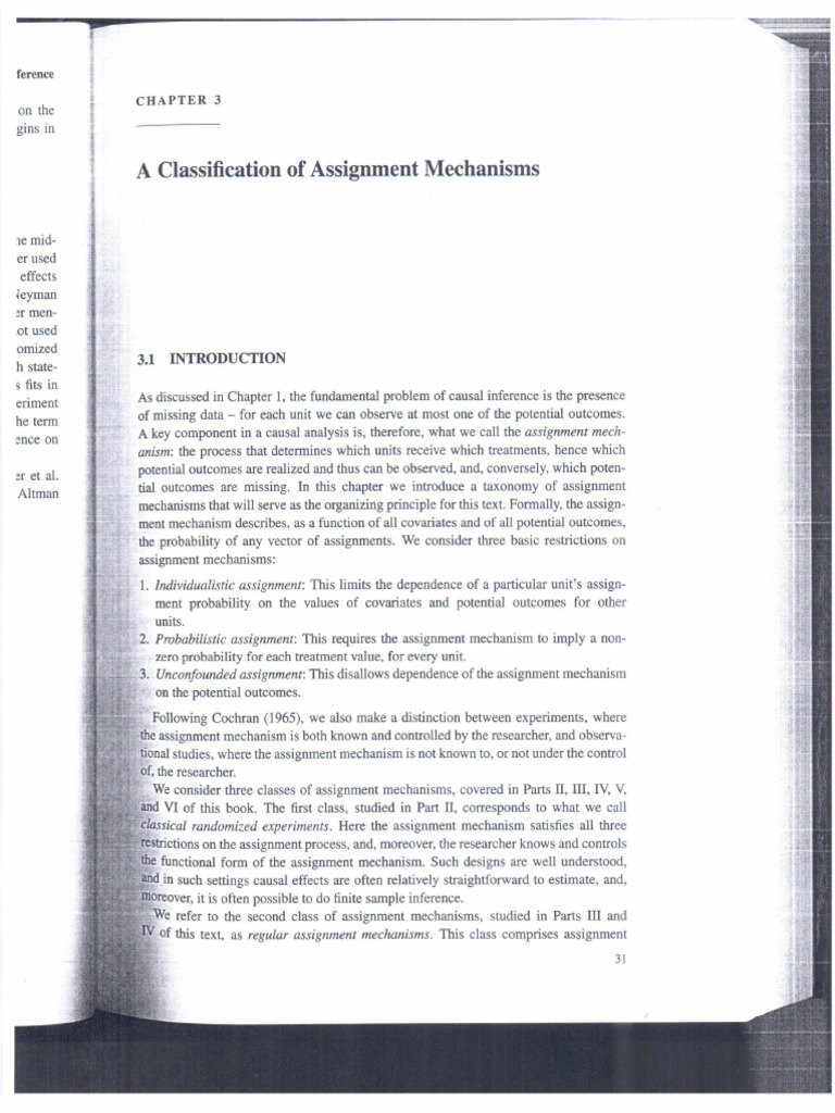 Imbens & Rubin 2015 Cap 3 | PDF