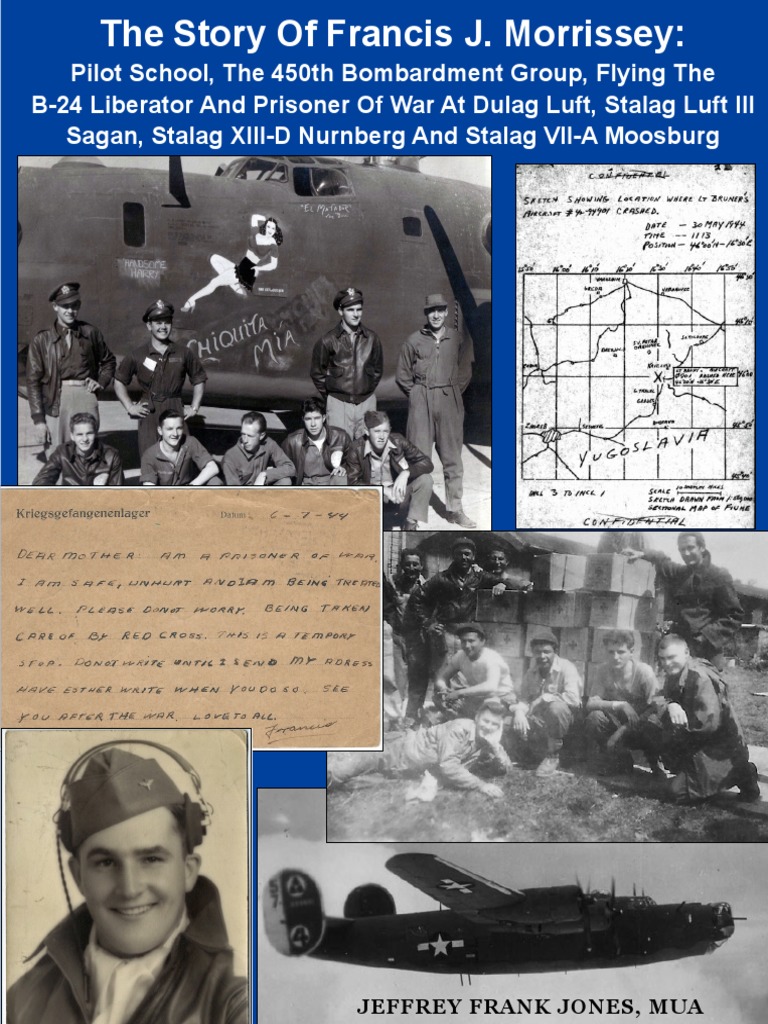 The Story Of Francis J. Morrissey: Pilot School, The 450th Bombardment ...