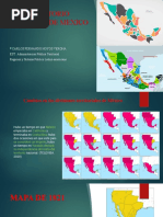 Mapa de México en 1821: Provincias y Cambios | PDF