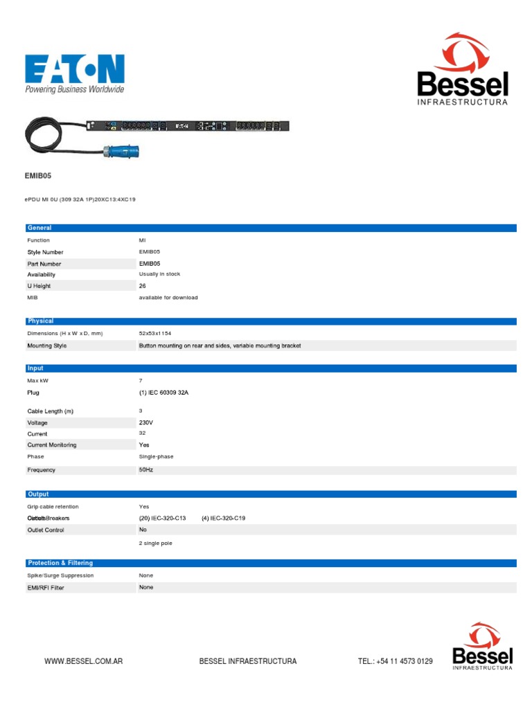 EMIB05 Datasheet | PDF