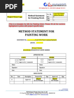 Signage Installation Method Statement | PDF | Safety | Scaffolding