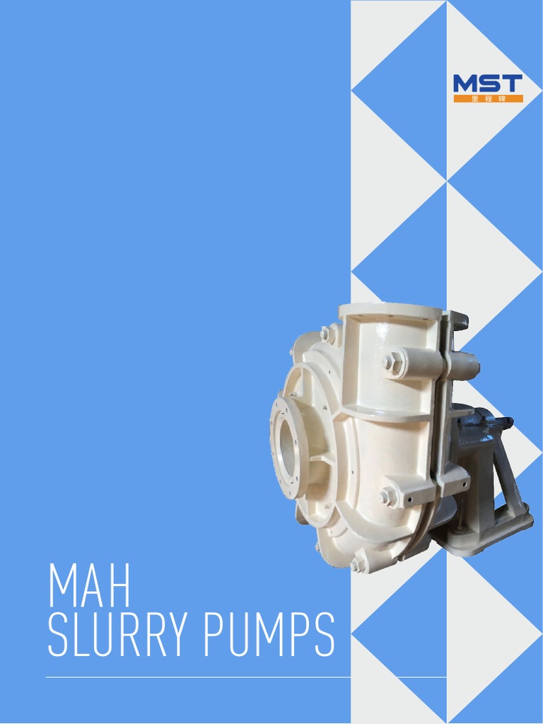 MST Pumps Brochure | PDF | Pump | Bearing (Mechanical)