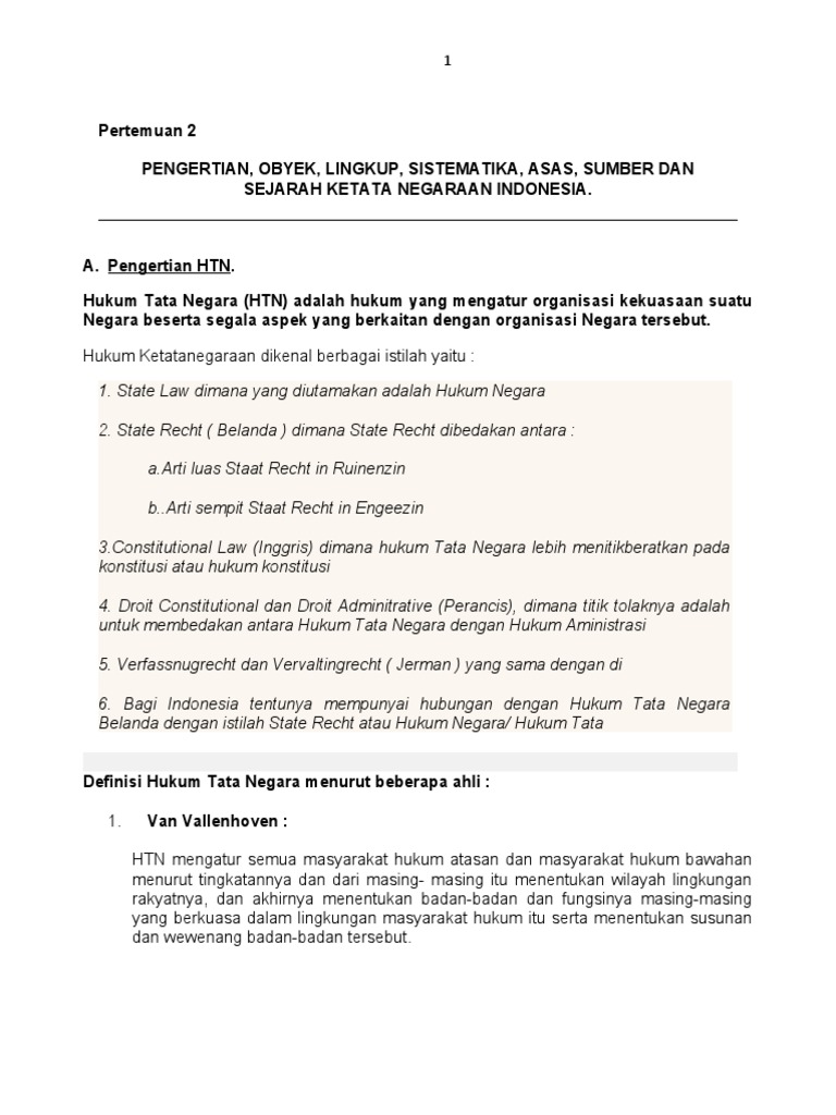 HTN Pertem 2 Smester Genap 21 | PDF