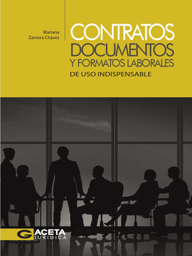 Milibro2000 22062017 Contratos Documentos y Formatos Laborales de Uso ...