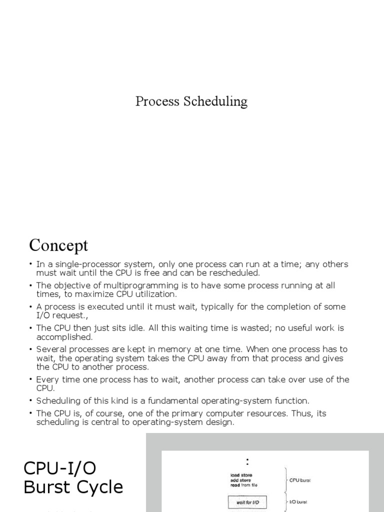 Unit 3 | PDF | Scheduling (Computing) | Process (Computing)