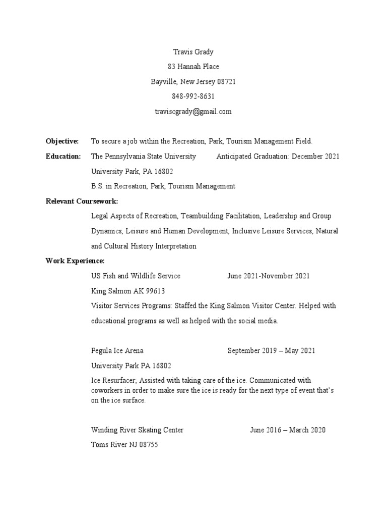 Professional Resume | PDF