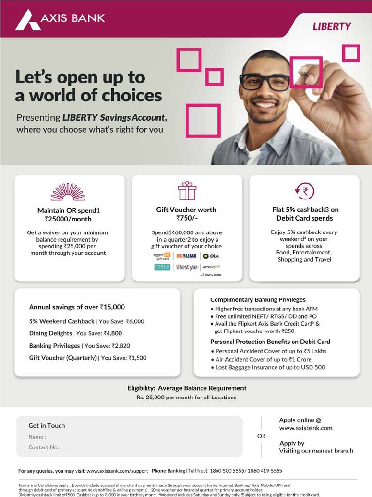 Liberty Savings Account One Pager - New | PDF