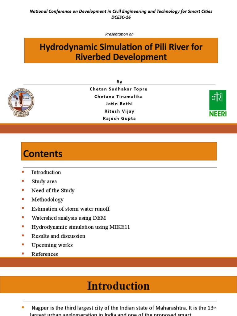 Hydrodynamic Simulation For Floodplain Modelling | PDF | Drainage Basin ...