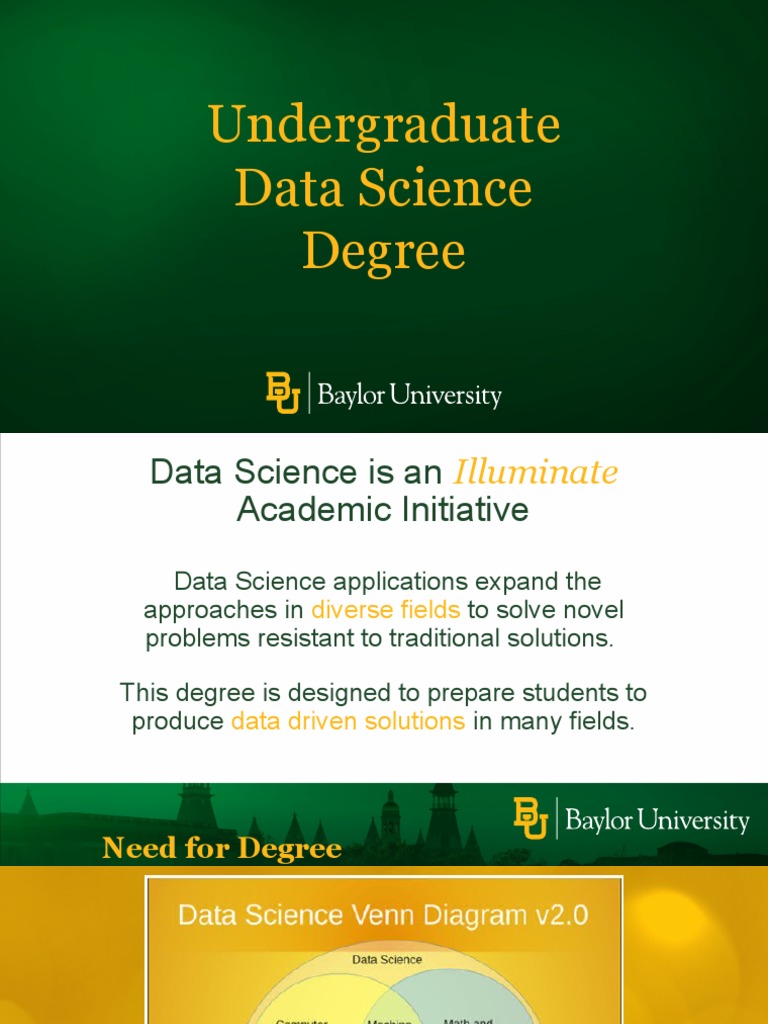 Undergraduate Data Science Degree | PDF | Data Science | Big Data