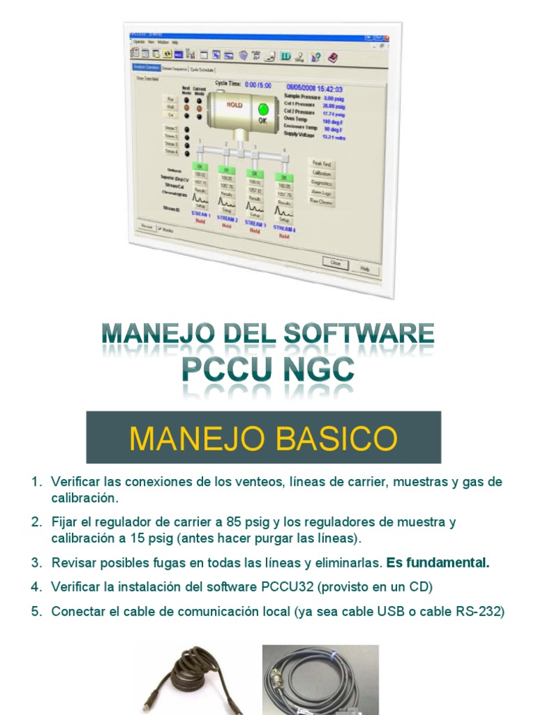 Manejo de Software PCCU NGC | PDF