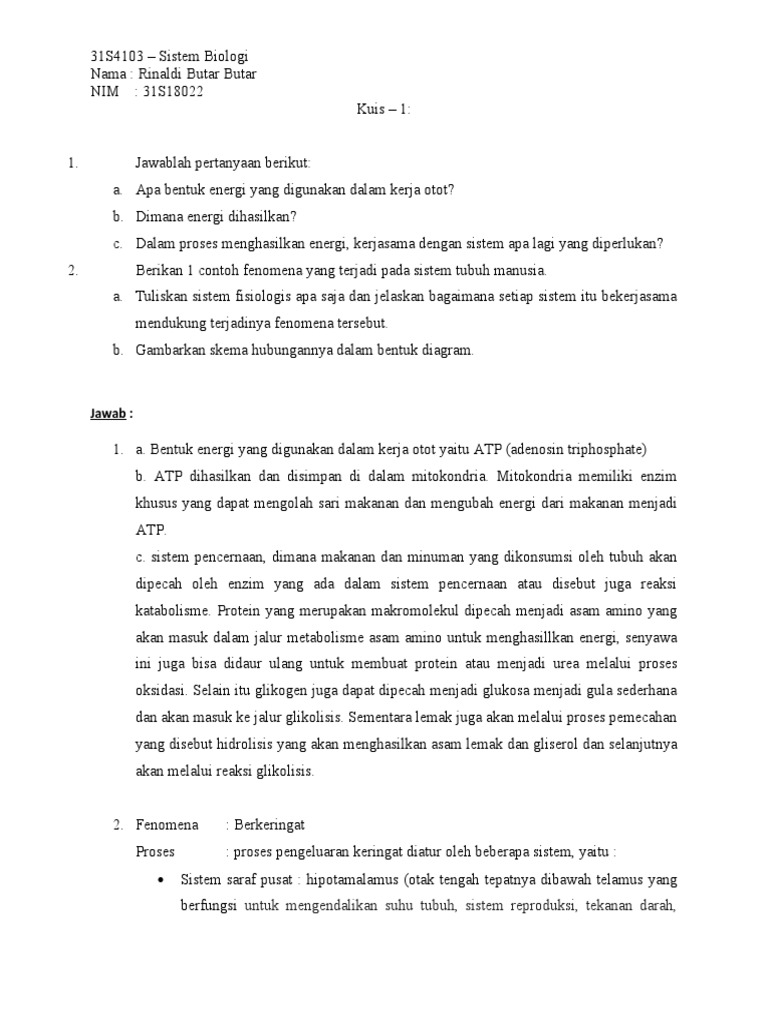 Kuis-1 - Rinaldi Butar Butar (Perbaikan) | PDF